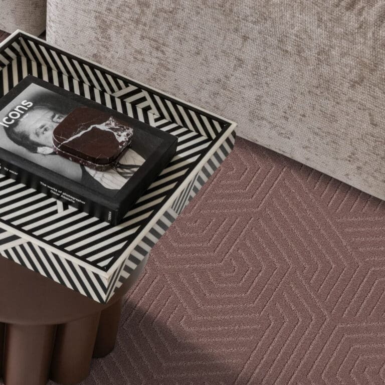 Tapijt Infinity Geometric roze 1100 | Fabrieksverkoop