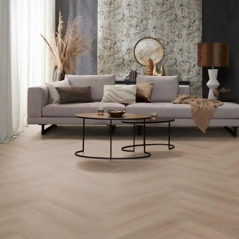 Plak PVC visgraat dryback dark oak 7511 | Fabrieksverkoop